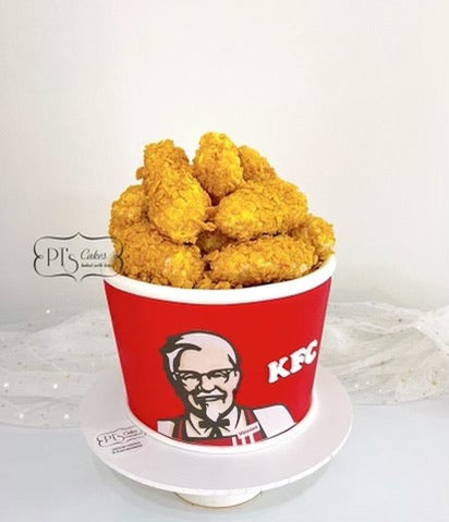KFC Fried chicken Bucket Birthday Cake – PT'S CAKES